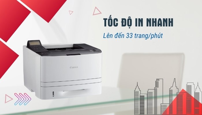 Máy in laser đen trắng đơn năng Canon LBP252DW, giá tốt - toannhan.com