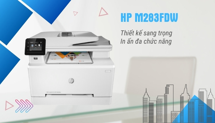 Máy in laser màu đa năng HP MFP M283fdw | Toàn Nhân